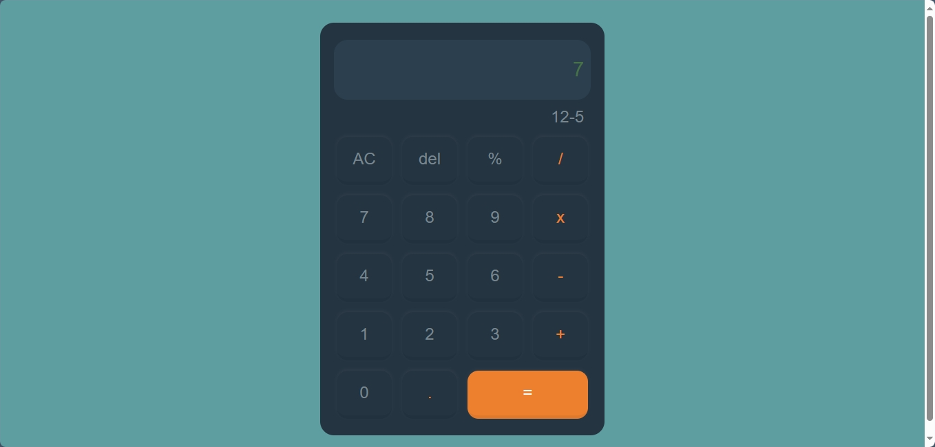 GitHub - kgenmaster/Calculator-js-html: A calculator app built with ...