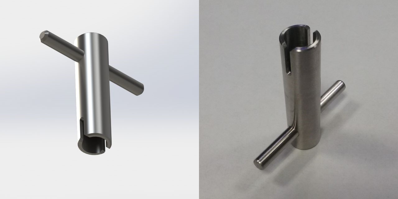 GitHub - amsikking/BNC_panel_mount_tool: CAD: tool for holding BNC panel mount connectors while ...