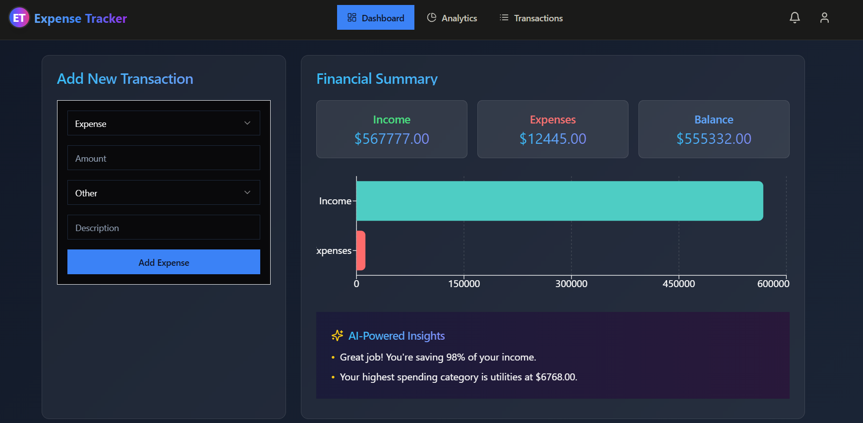 GitHub - Gaurav1767/Expanse_Tracker: Config files for my GitHub profile.