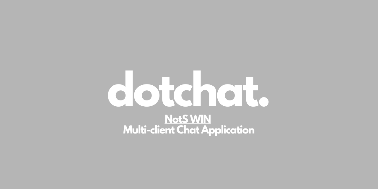 GitHub - markevers-dev/dotchat: This application was made as the first assignment for the I-NotS ...