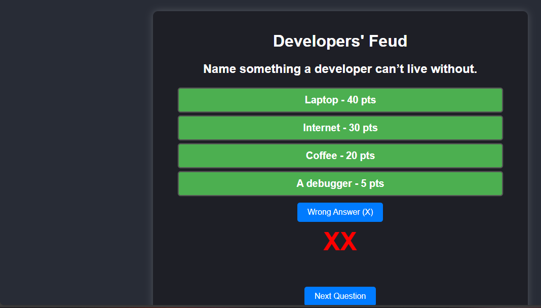 GitHub - TakudzwanasheSamuel/iamsorrrysharmaine: Developers Feud