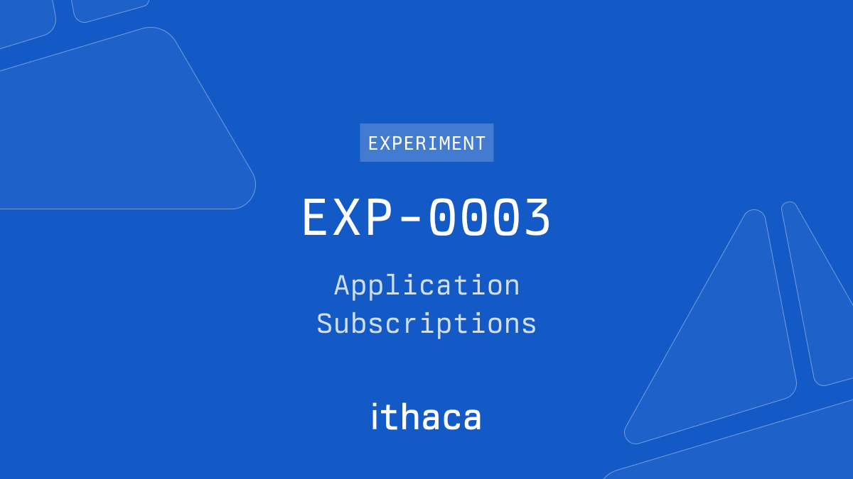 GitHub - ithacaxyz/exp-0003