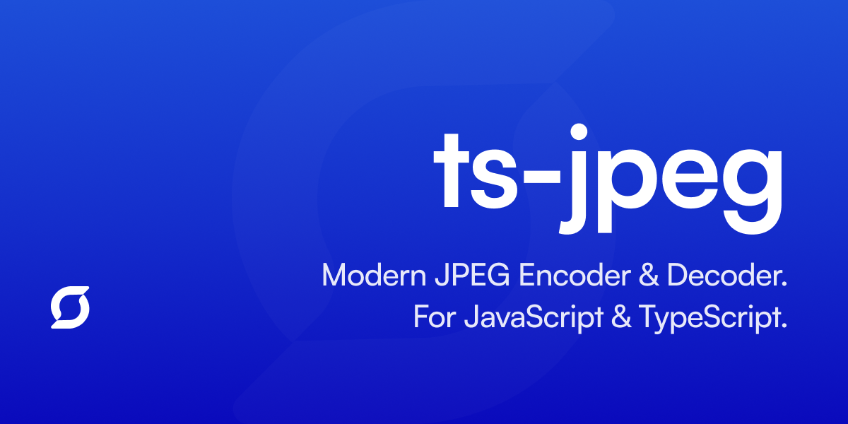 Github Stacksjsx 🌄 A Modern Jpeg Encoder And Decoder For Server