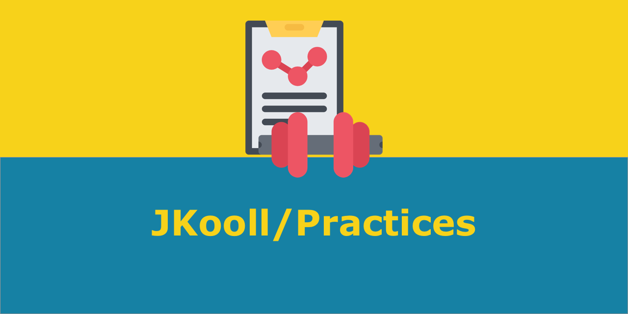 GitHub - JKooll/Practices: Small Projects For Skill Pratice