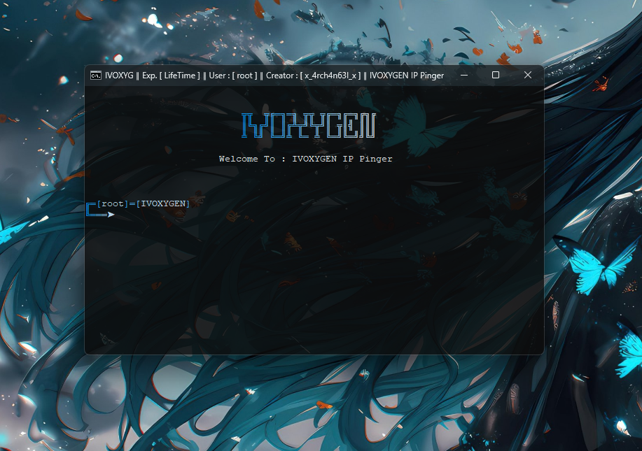 GitHub - x4rch4n63lx/IVOXYGEN-IP-Pinger