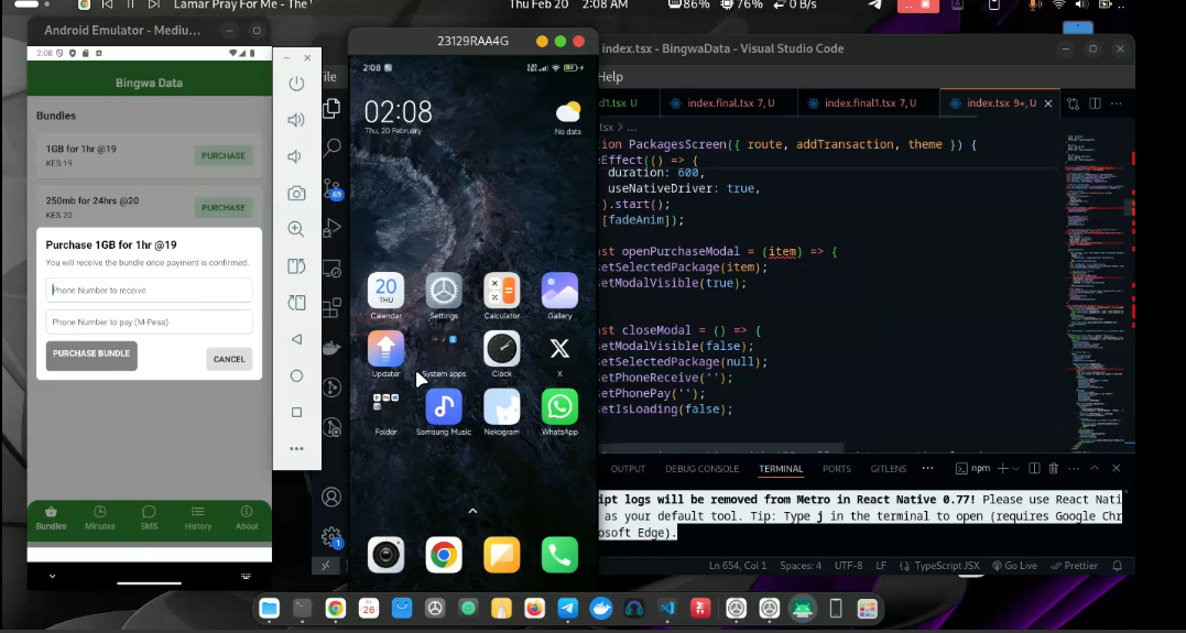 GitHub - endafk/BingwaData: Bingwa Sokoni Data is an open-source React Native app built with ...