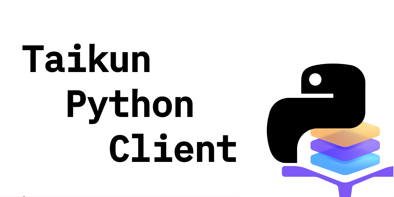 Github Taikun Cloudtaikunpyclient Taikun Python Client Is A