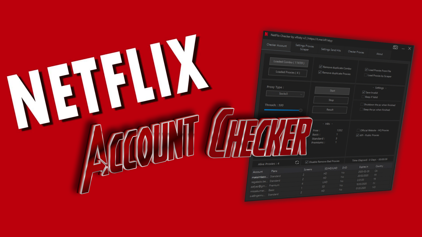 GitHub - Kesmol/Netflix-Checker: Using our service you can start cracking Netflix accounts right ...