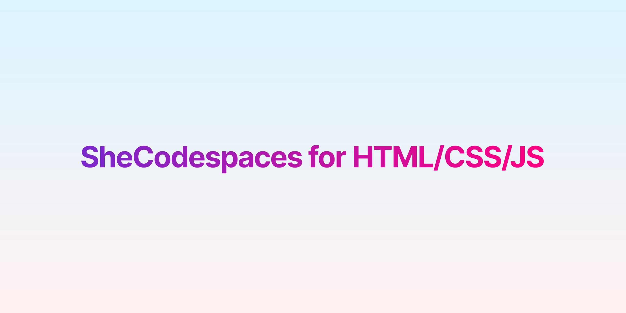 GitHub - j4ckofalltrades/shecodespaces-html-css-js: A pre-configured HTML/CSS/JS codespace ...