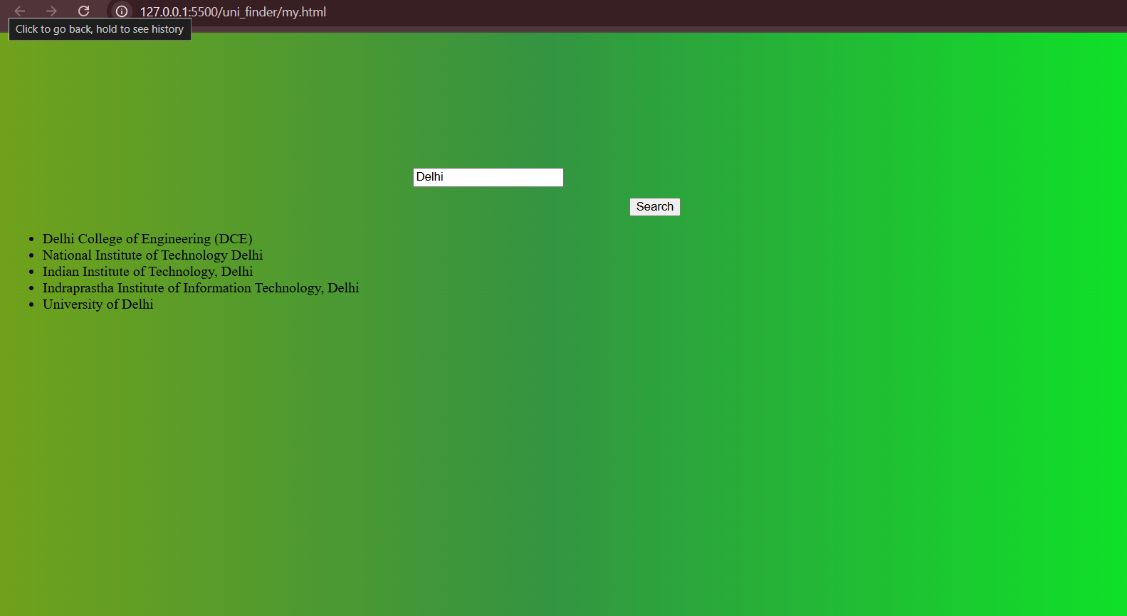 GitHub - anushkxa/uni_finder