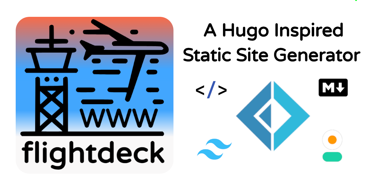 GitHub - speakez-llc/FlightDeck: A Hugo inspired static site generator
