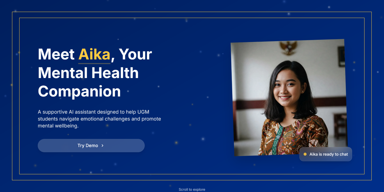 GitHub - gigahidjrikaaa/UGM-AICare: UGM-AICare is an AI-powered mental wellness platform ...
