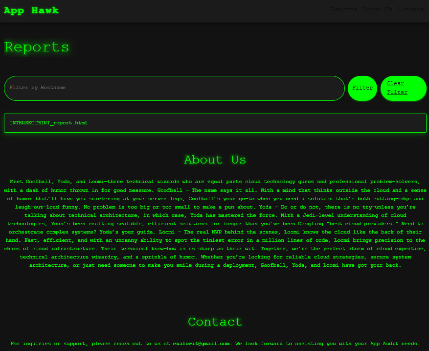 GitHub - EzalorIT/App-Hawk: AI enabled Windows Application Audit Tool