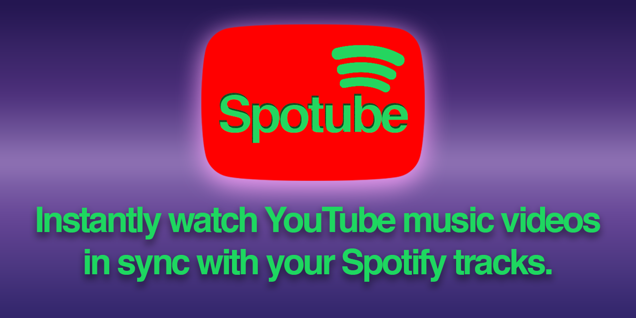 GitHub - dullmace/Spotube: Sync your Spotify playback with music videos from YouTube