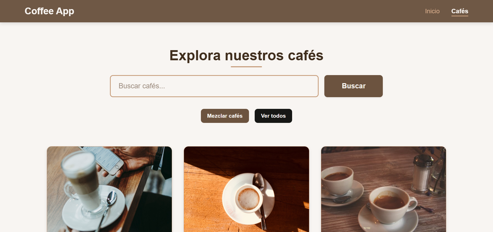 GitHub - JuanJo9905/coffe-project: Aplicación web interactiva para explorar tipos de café con ...