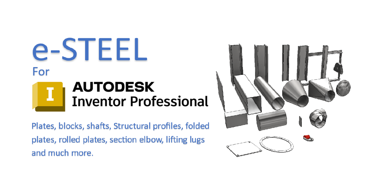 GitHub - Demarec/eSteel: Autodesk Inventor Add-in to configuer and place steel parts in an assembly.