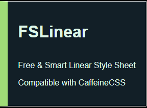 GitHub - yokonoha/FSLinear: FSLinear -フリーでスマートな線形スタイルのCaffeineCSS互換スタイルシート