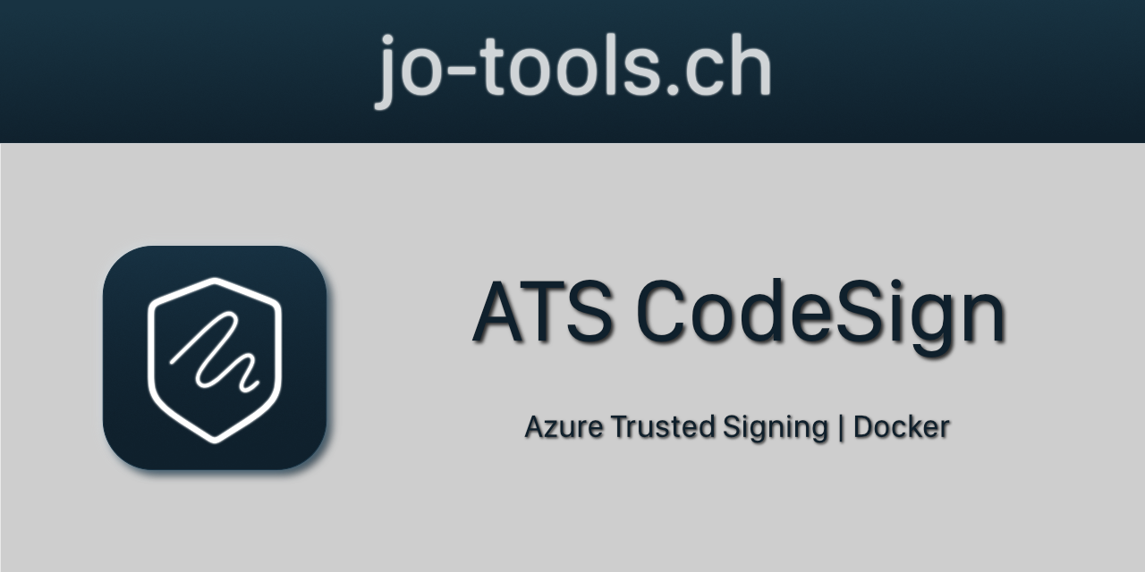 GitHub - jo-tools/ats-codesign-innosetup: Azure Trusted Signing | InnoSetup