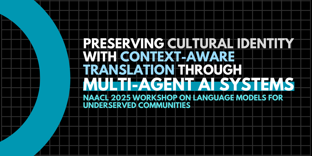 GitHub - ciol-researchlab/Context-Aware_Translation_MAS: Code for Preserving Cultural Identity ...