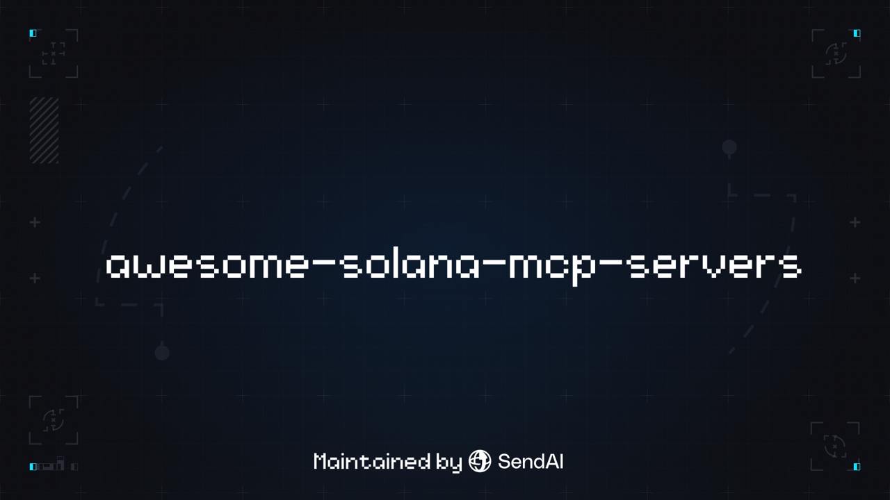 Pull requests · sendaifun/awesome-solana-mcp-servers · GitHub