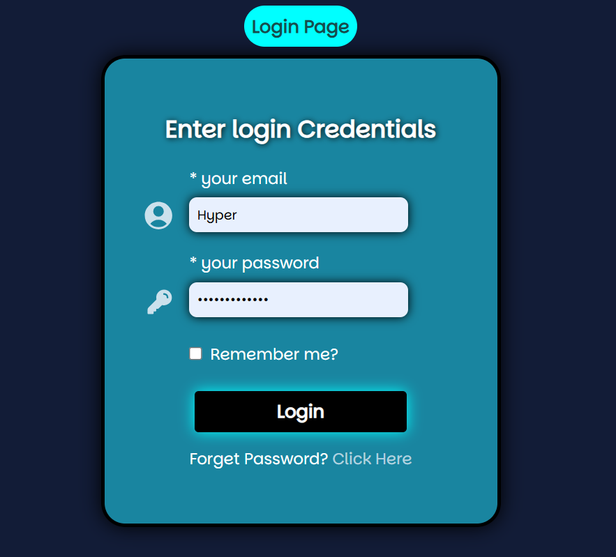 GitHub - code-amirhesam/login-page-1: Useful & Professional Design giving it more chance to be ...
