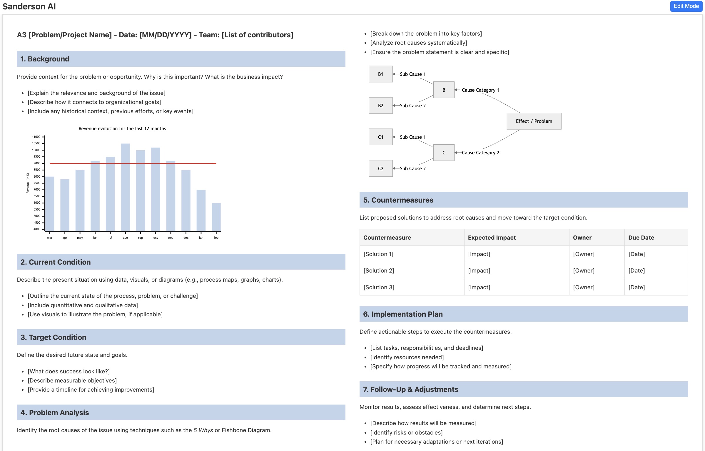 GitHub - fabriceb/a3-problem-solving-markdown-editor: An editor for A3 problem-solving ...