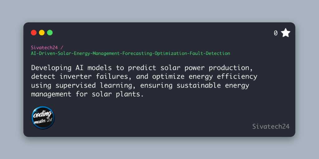 GitHub - Sivatech24/solar-power-dashboard
