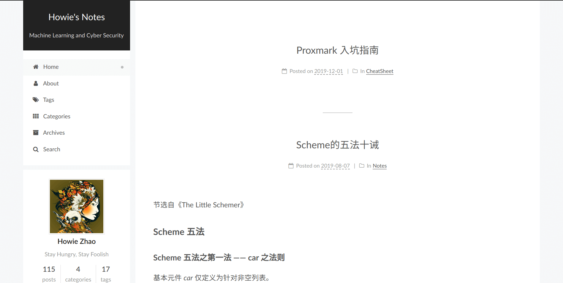 GitHub - howiezhao/howiezhao.github.io: My personal online notes