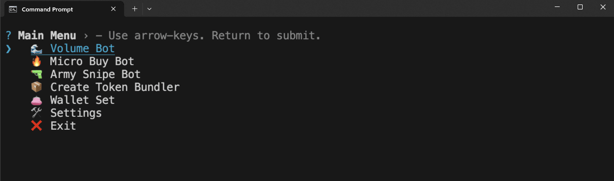 GitHub - Elar64/solana-pumpfun-bundler-volume-bot: bundler, token cloner, multi wallet launch ...