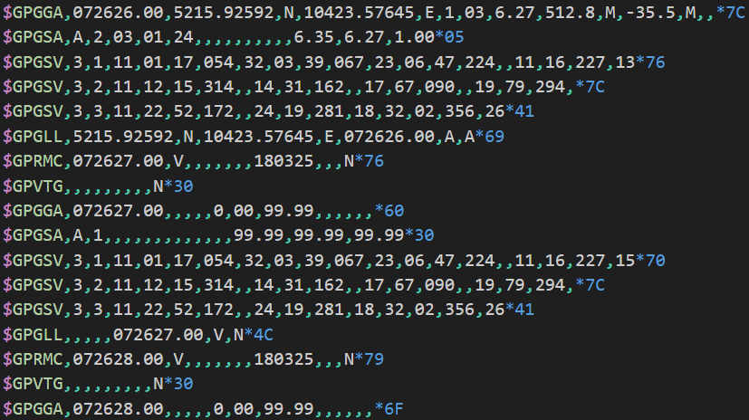 GitHub - fl1ckje/NMEA-0183-Grammar: A TextMate-style grammar for NMEA 0183 protocol sentences