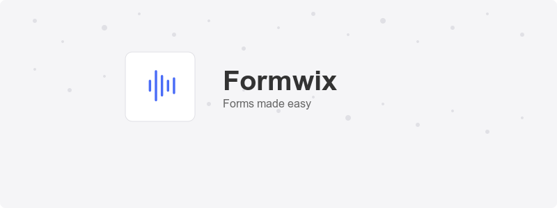 GitHub - anurag-327/formwix: Config based form generation library