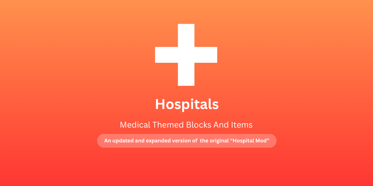 GitHub - DerpyMeow/Hospitals: This mod is an updated version and expanded of "The Hospital Mod ...