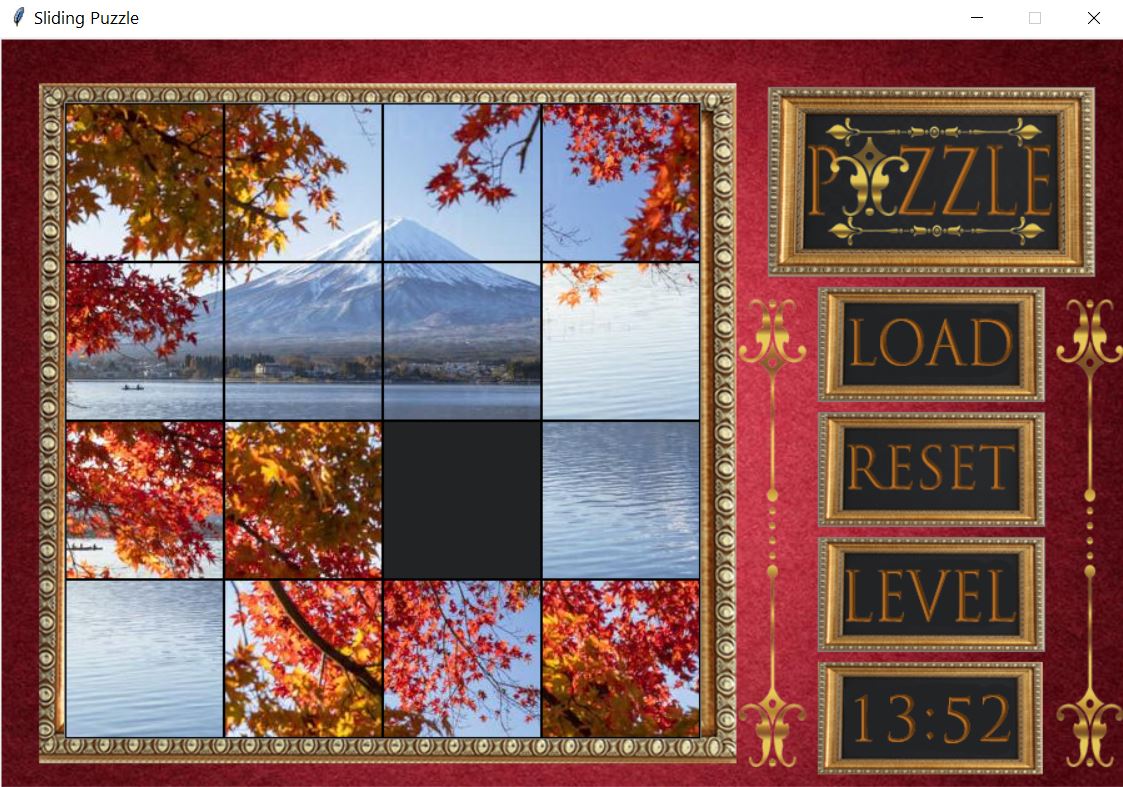 GitHub - Amirmh24/sliding-puzzle: The Python Sliding Puzzle Game is a classic tile-sliding ...