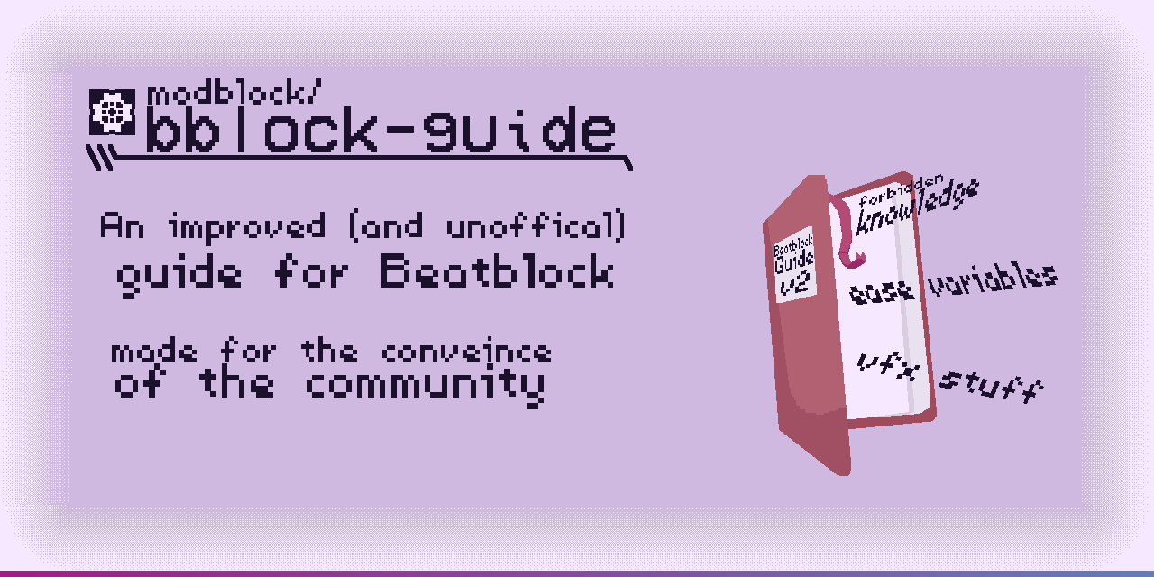 GitHub - Modblock/bblock-guide: Guide to a ton of things Beatblock