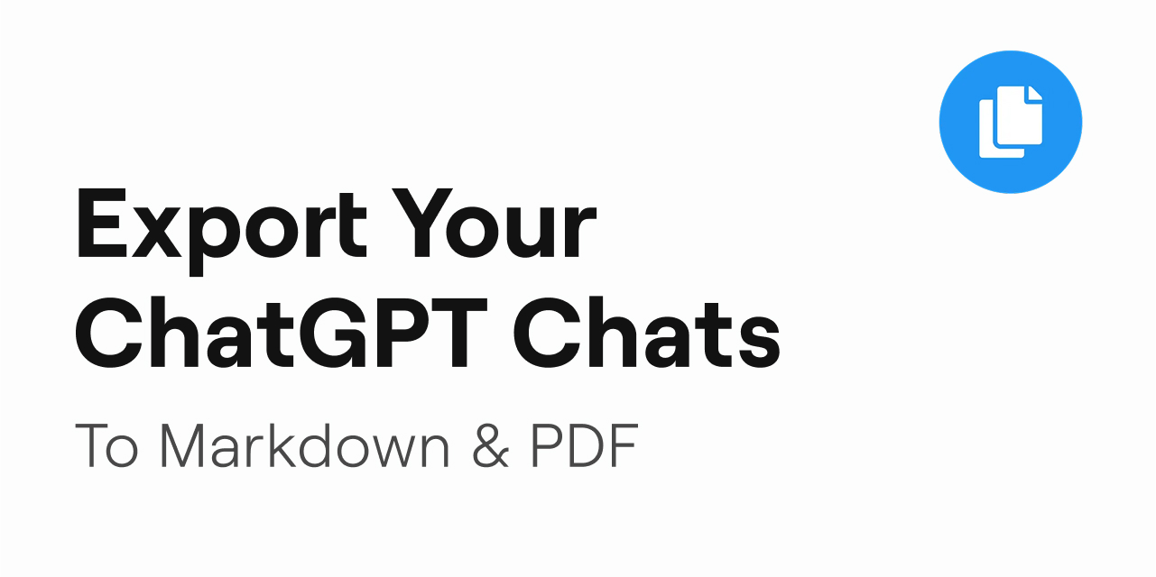 GitHub - rashidazarang/chatgpt-chat-exporter: A lightweight browser-based tool to export your ...