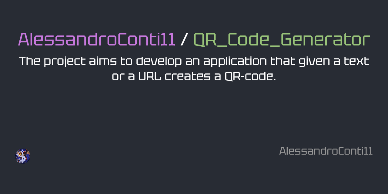 qr-code-generator · GitHub Topics · GitHub qr-code-generator · GitHub Topics · GitHub