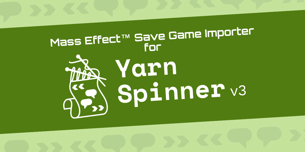 GitHub - YarnSpinnerTool/MESaves: Import and work with save games from Mass Effect 2: Legendary ...