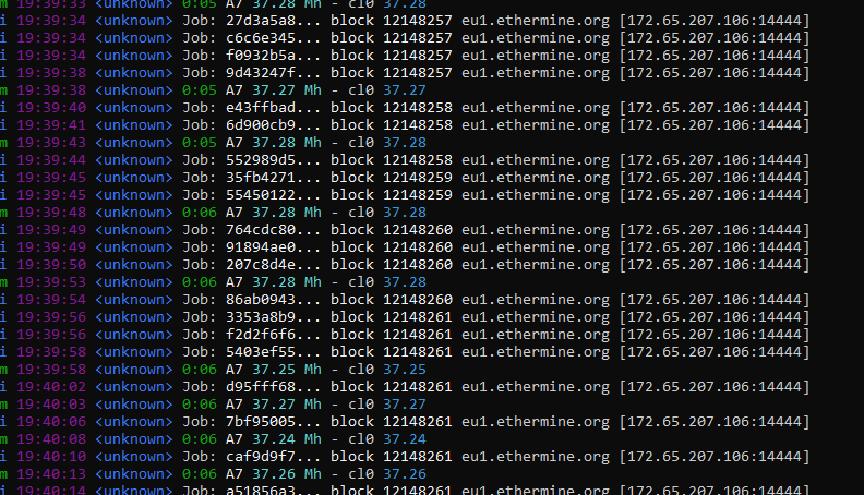 Github Nytrayneeth Miner Ethereum Miner With Opencl Cuda And Stratum Support