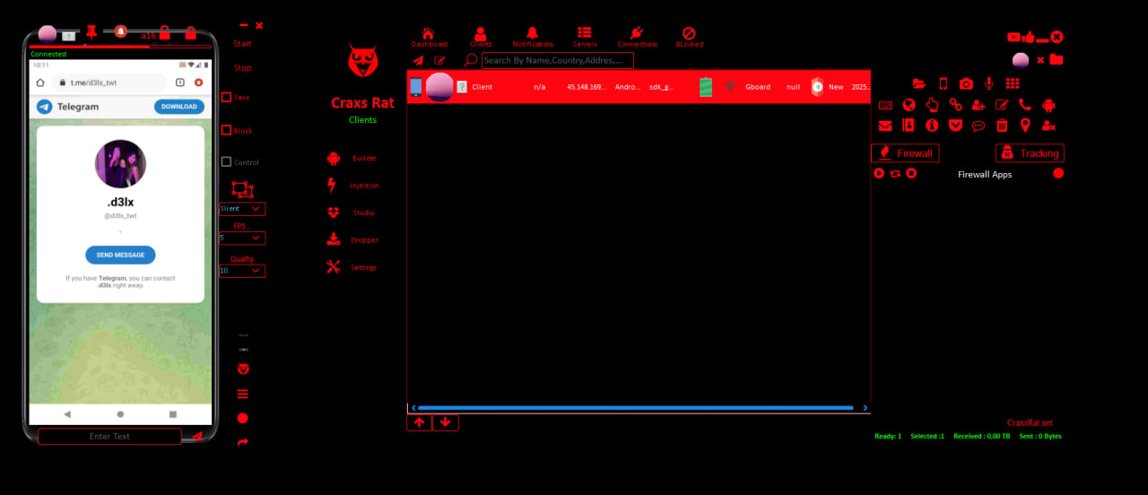 GitHub - celtr1ash/CraxsRAT-7.6: 强大的 RAT Android