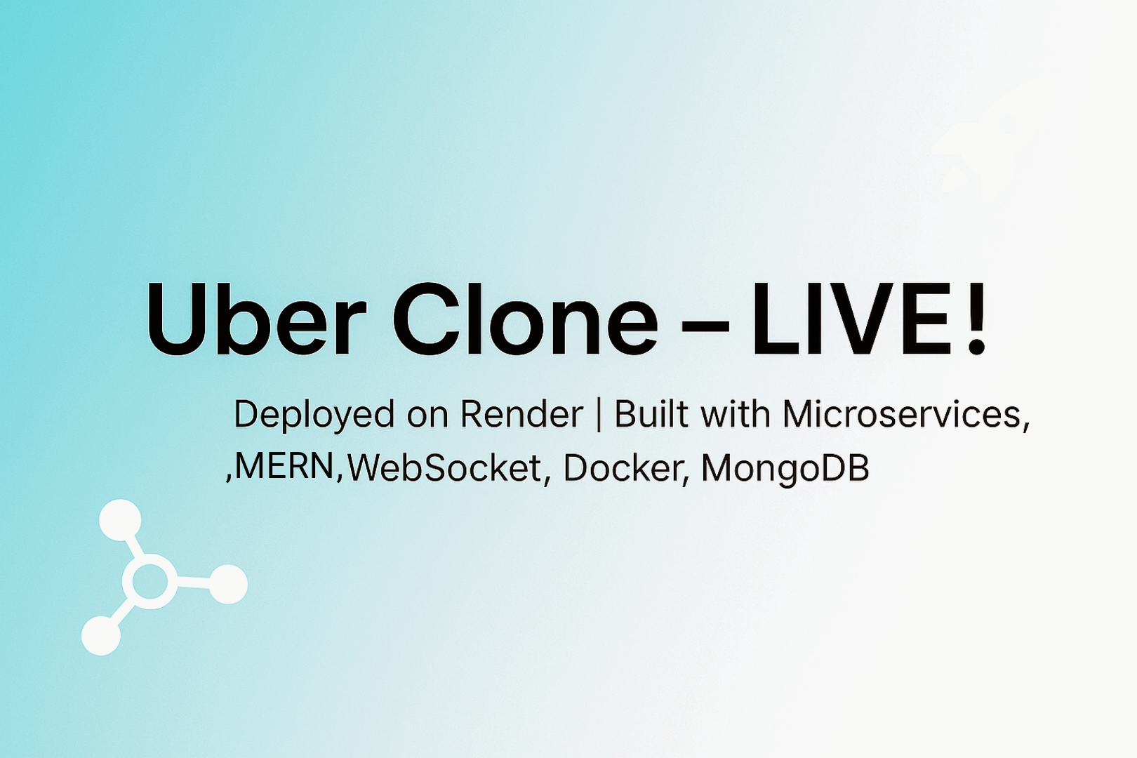 GitHub - khushal40312/Uber-clone: A sleek clone of the Uber user-side app built with the MERN ...
