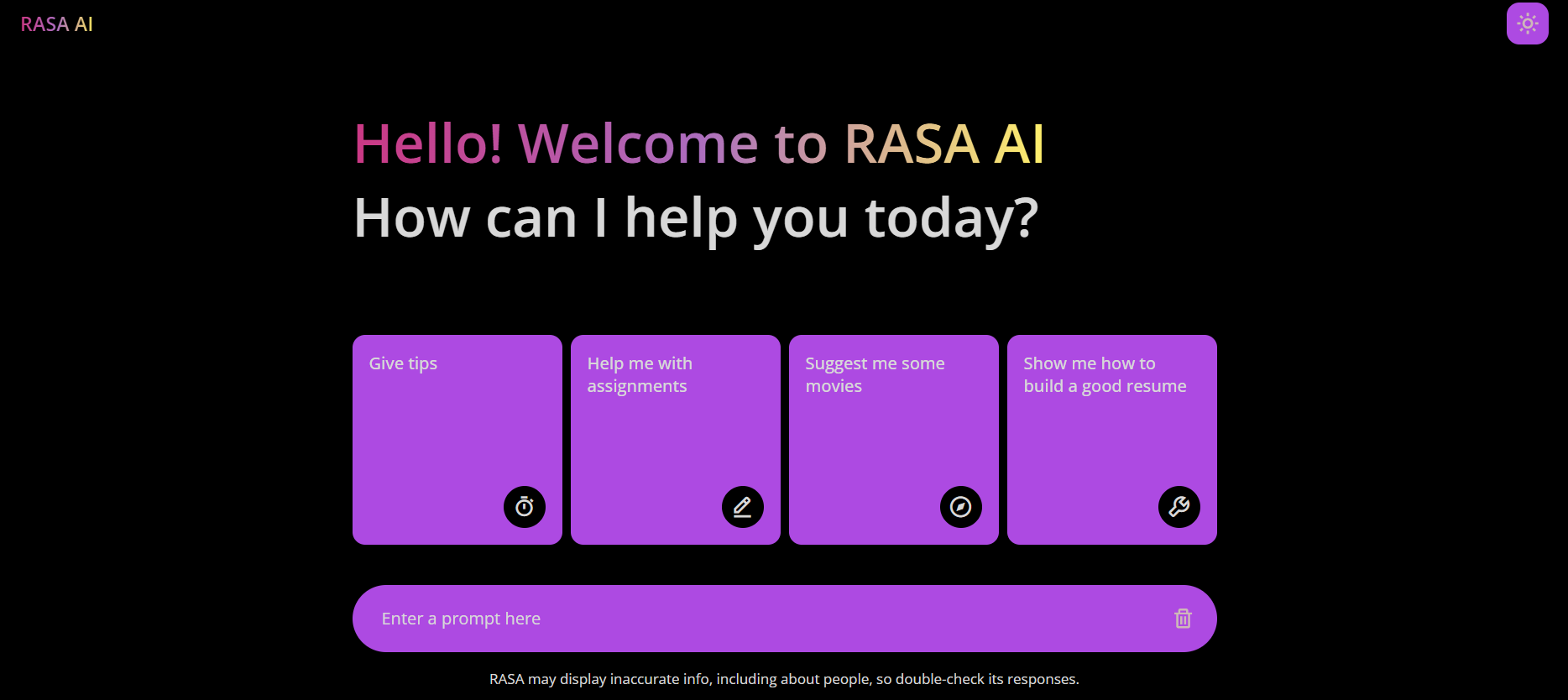 GitHub - KawshalRam/RASA-AI