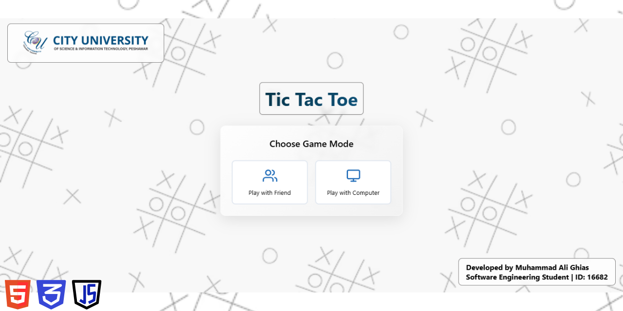 GitHub - alighiax/Tic-Tac-Toe-Game: Tic Tac Toe is a web-based game that is compatible with both ...