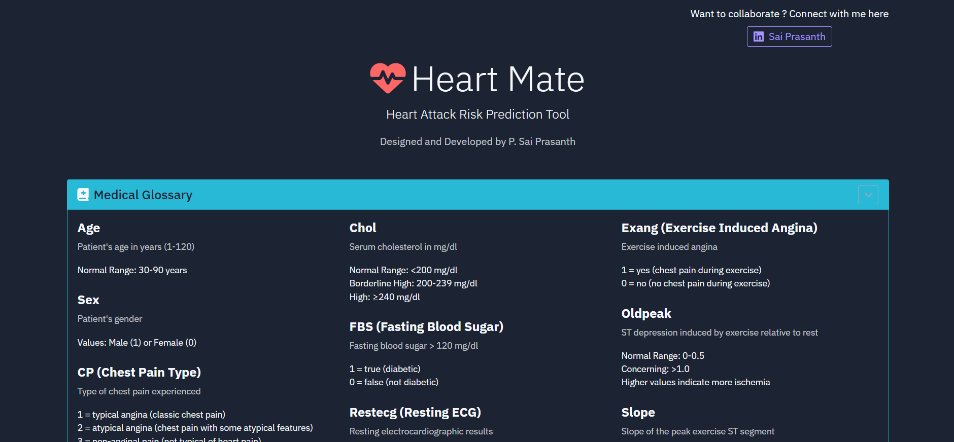 GitHub - SaiPrasanth212/Final-Year-Project-HeartMate