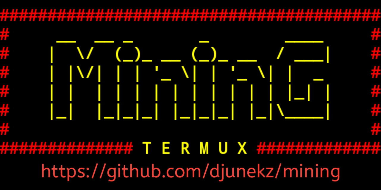 GitHub - djunekz/mining: Termux Mining coin, simple tools and userfriendly