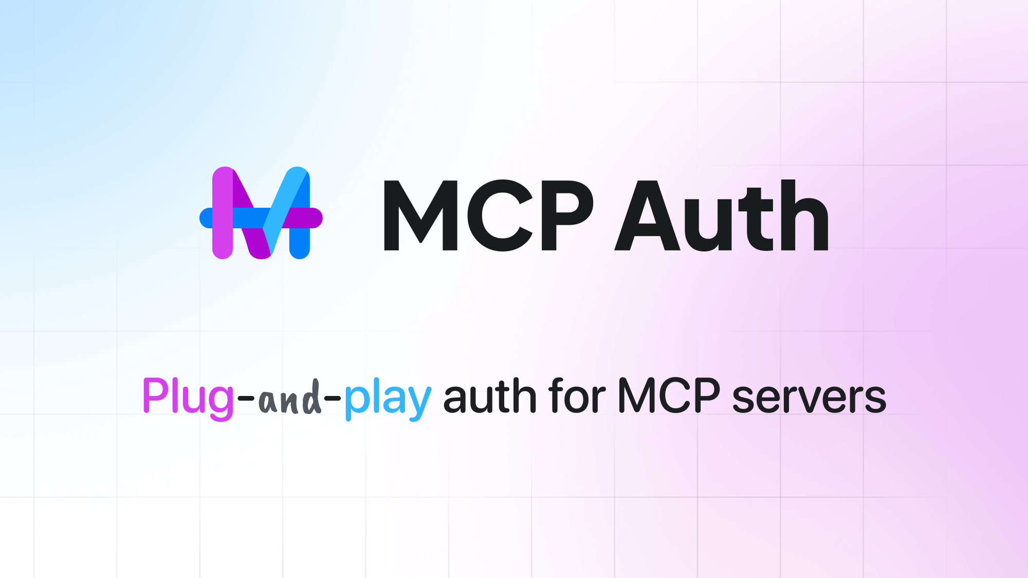 GitHub - mcp-auth/js: 🔐 Plug-and-play auth for Node.js MCP servers.