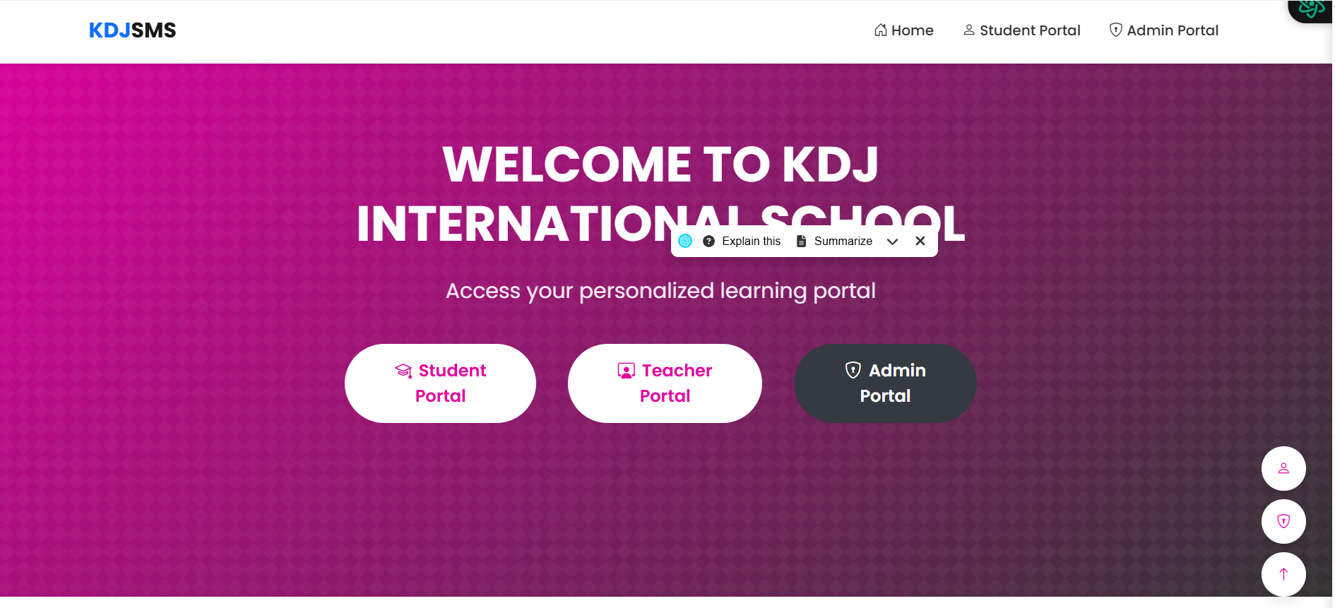 GitHub - OlafemTech/KDJ-International-School-Management-System: A comprehensive school ...