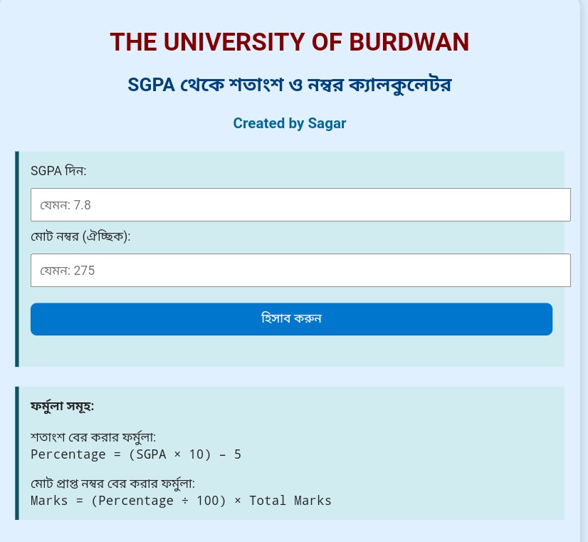 SGPA-To-percentage-calculator/SGPA_Calculator_By_Sagar.html at main · Sagar1204754/SGPA-To ...