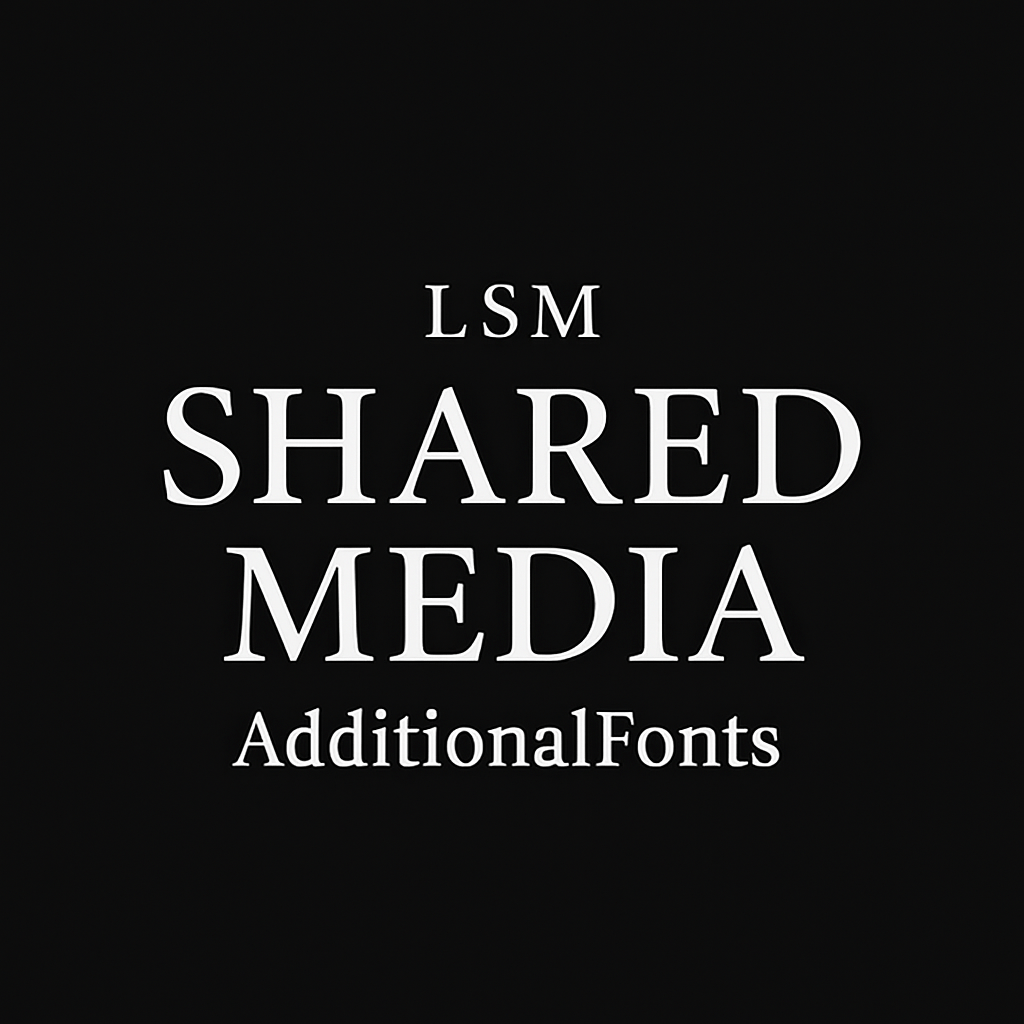 GitHub - NoM0Re/SharedMediaAdditionalFonts: Inserts more than 30 additional fonts into ...
