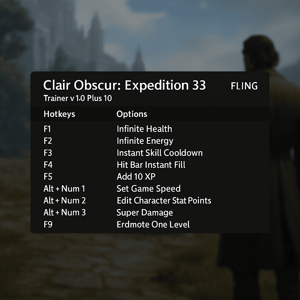 clair-obscur-infinite-health-trainer · GitHub Topics · GitHub