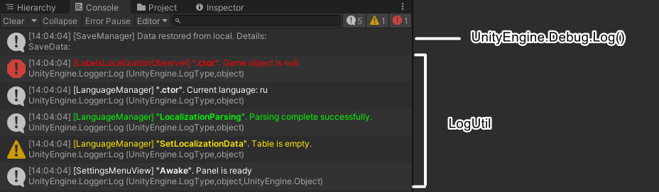 GitHub - KotikovD/UnityLogUtil: UnityLogUtil is a lightweight and ...